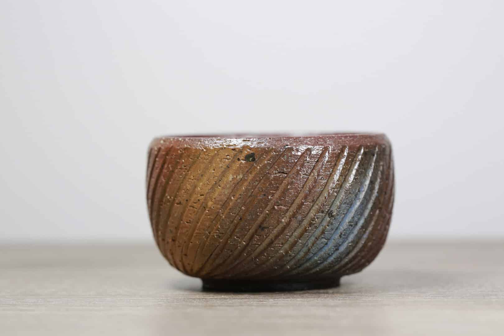 Tenmoku Clay Tea Cup - Handmade Jianzhan Style Clay Tea Cup